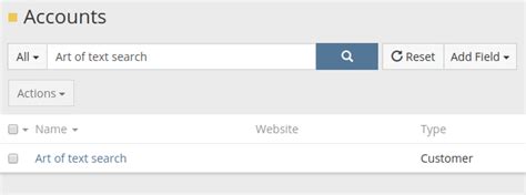 Text Search Espocrm Documentation