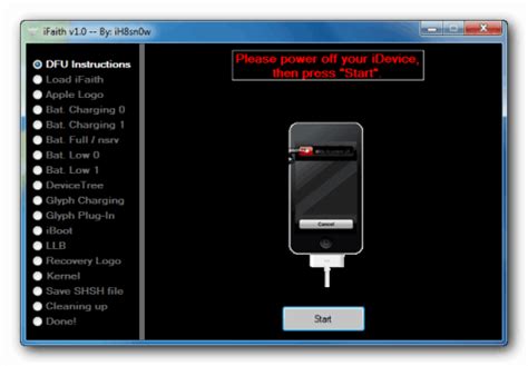 How To Dump The Shsh Blobs Of Your Current Firmware Using Ifaith Iclarified