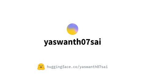 Yaswanth07sai S Yaswanth Sai