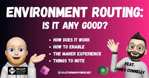 environment routing is it any good platforms of power