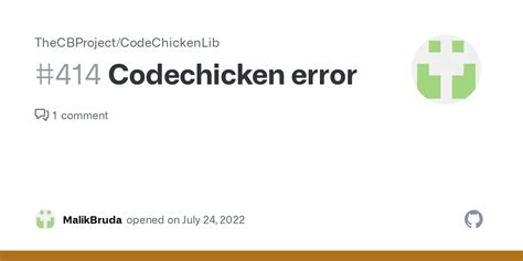 Codechicken Error · Issue 414 · Thecbprojectcodechickenlib · Github