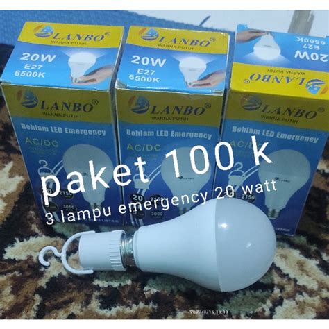 Jual Lampu Emergency Shopee Indonesia