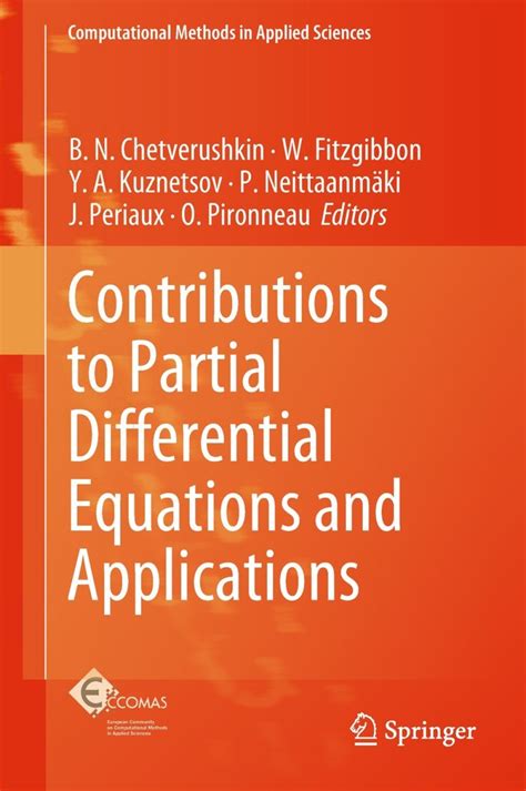 Contributions To Partial Differential Equations And Applications Premiumjs Store