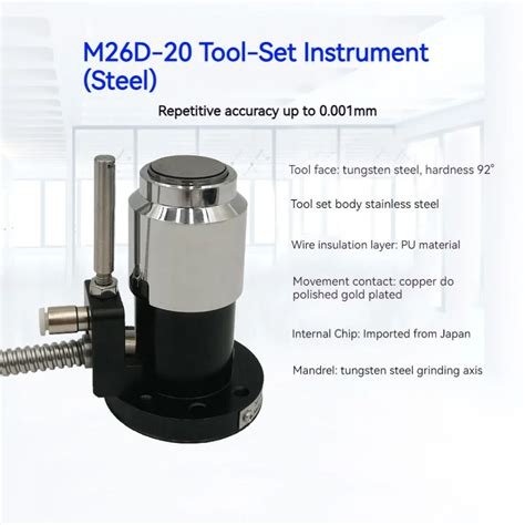 Stainless Steel Cnc Tool Setter High Precision Automatic Tool Setting Gauge Auto Check