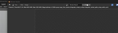 This Error Is Showing In Render Tab Any Help R Blendermemes