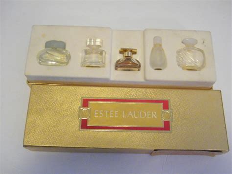 Estee Lauder Bottle Collection Of Mini Perfumes Vintage Etsy
