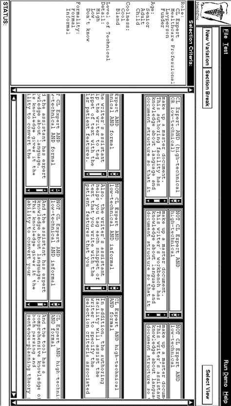 The Main Interface Of The Authoring Tool Download Scientific Diagram