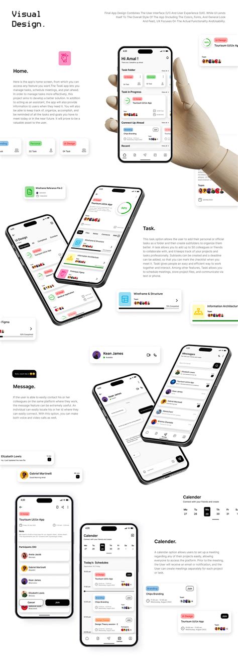 Task And Project Managment App Uiux On Behance
