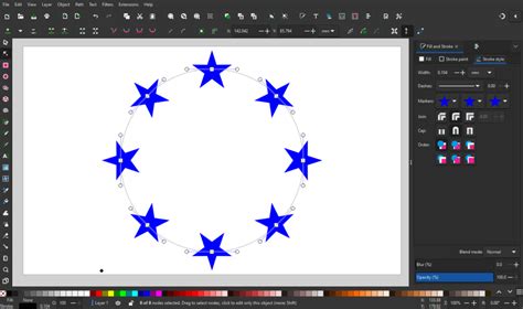Inkscape Pattern Along Path Without Deformation Logos By Nick