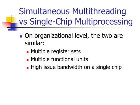 Ppt Simultaneous Multithreading Maximizing On Chip Parallelism Powerpoint Presentation Id