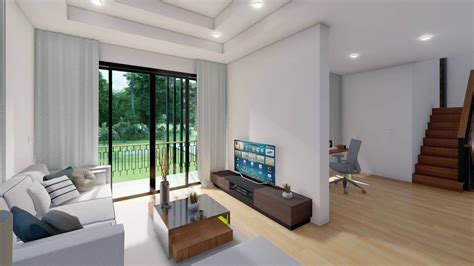 แบบบ้านโมเดิร์น 3นอน 3น้ำ 1ครัว 1โถงใหญ่ 1ทำงาน 2ที่จอดรถ 3ระเบียง พื้นที่ใช้สอย160ตร ม