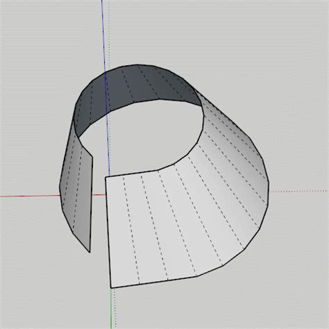 Unwrap And Flatten Faces Of A Cone SketchUp Free SketchUp Community