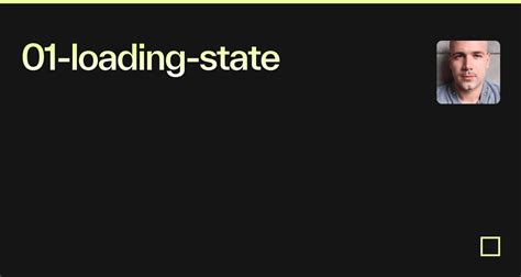 Loading State Codesandbox