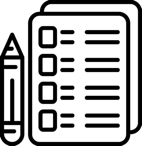 Assignment Line Icon 48943997 Vector Art At Vecteezy