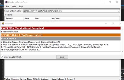 Close Connection With Clients By Server · Issue 585 · Opcfoundationua Netstandard · Github