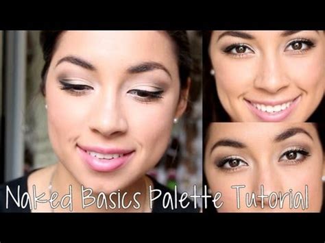 Naked Basics Palette Tutorial YouTube