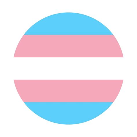 Premium Vector Transgender Pride Flag In Shape Trans Pride Flag