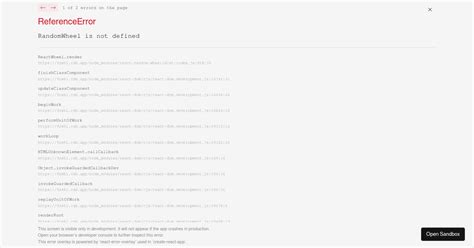 React Random Wheel Examples Codesandbox
