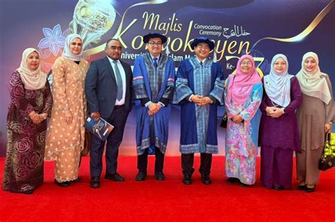 Invited To Universiti Sains Islam Malaysia Usim 23rd Convocation Ceremony Ben Lee And Sharen