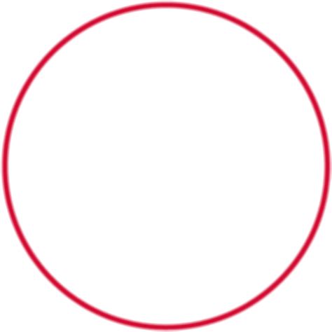 Red Circle Transparent Background