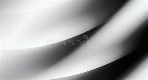 Abstract Grayscale Waves Smooth Curves Elegant Design Flowing Lines Monochromatic Background