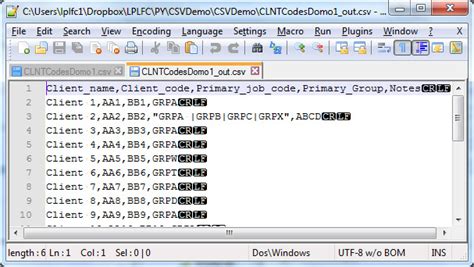 Python CSV Demo