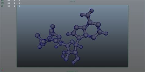 3d Atp Structure Model