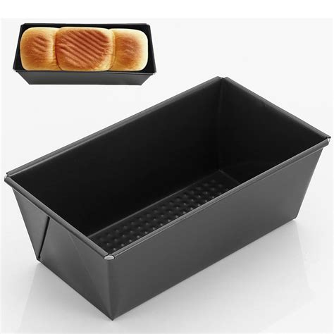 Loaf Tin For Baking Nonstick Bread Tins Deep Edge Tray Baking Pan
