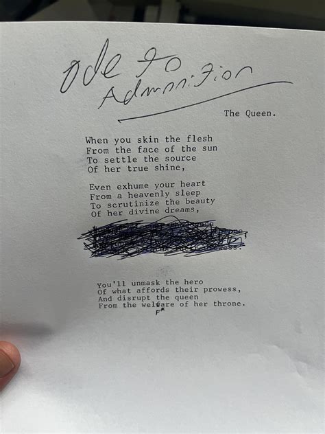 Tribute To One Of My All Time Favorite Poems “admonition” The Genius Of