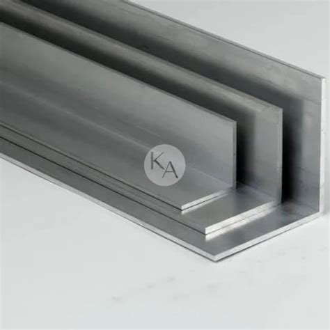 l shaped aluminium equal unequal angles for industrial at rs 225 kg