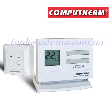Терморегулятор Цифровой Computherm Q3 Rf Беспроводной Венгрия — Купить Недорого на Bigl Ua