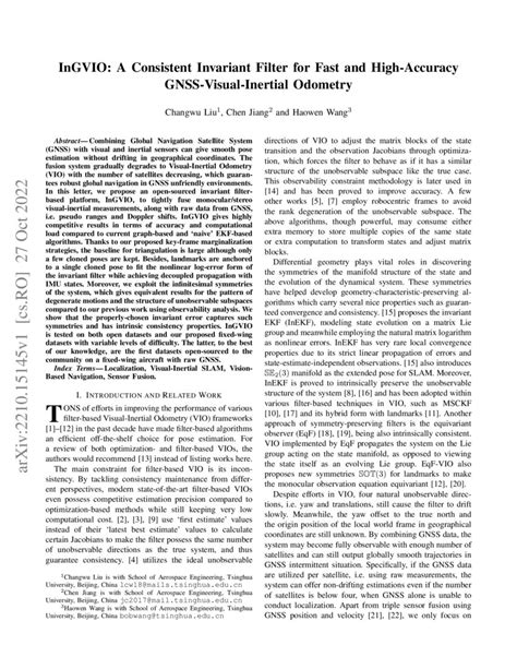 Ingvio A Consistent Invariant Filter For Fast And High Accuracy Gnss Visual Inertial Odometry