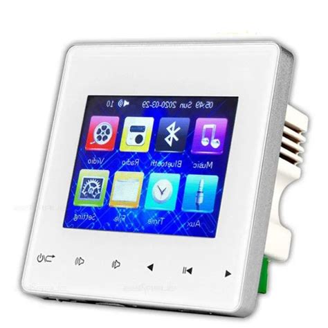 Bluetooth Ceiling Speaker Waterproof Audio System With Smart Control Digital Stereo Amplifier