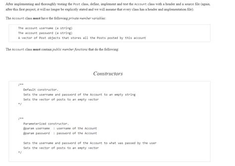 After Implementing And Thoroughly Testing The Post