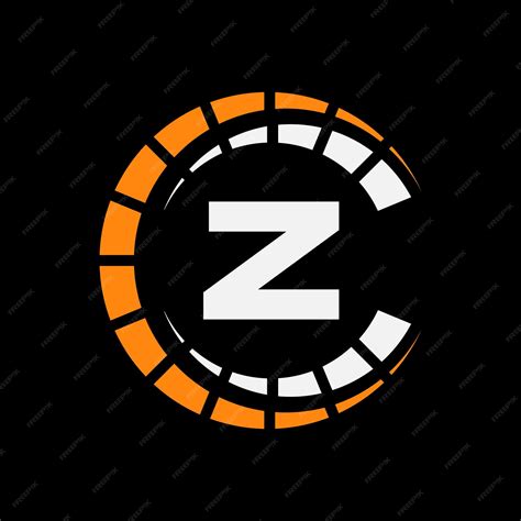 편지 Z 속도 개념에 자동차 자동차 로고 자동차 서비스 자동차에 대 한 스포츠 자동차 기호 속도계 아이콘으로 수리 프리미엄 벡터