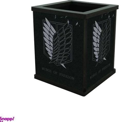 خرید و قیمت جامدادی رومیزی مدل لوگو انیمه ی حمله به تایتان کد 6536802 ترب