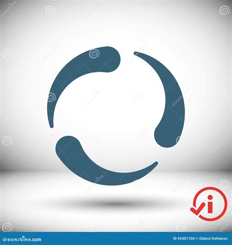 Loading Icon Stock Vector Illustration Flat Design Stock Vector Illustration Of Computer