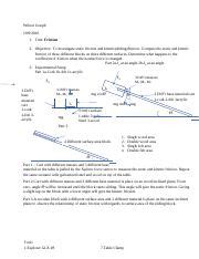 Physics Lab Friction Docx Wilson Joseph Title Friction Objective To