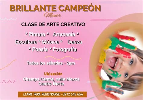 Art Classes Poser Template Postermywall