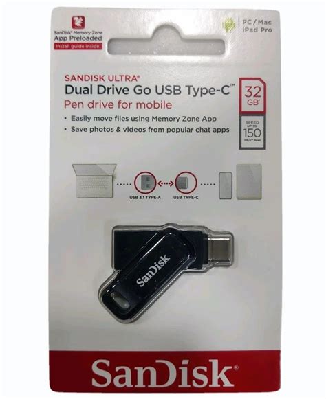 SanDisk Duel Drive Type C Pendrive 32 GB At 500 Piece SanDisk USB Pen Drive In Chennai ID