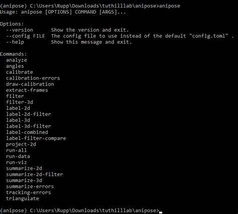 Installation — Anipose 081 Documentation