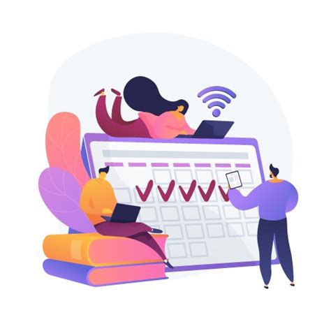 Workflow Abstract Concept Royalty Free Vector Image