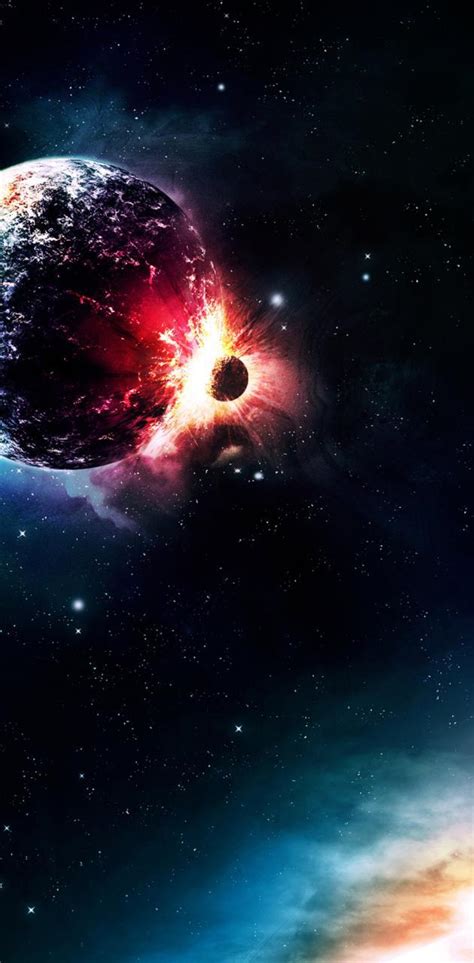 Planetary Collision Wallpapers Top Free Planetary Collision Backgrounds Wallpaperaccess