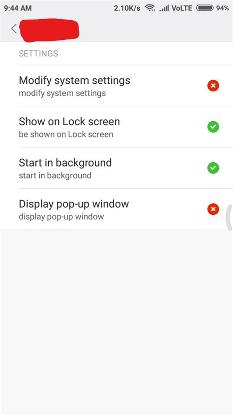Java Unable To Modify System Settings In Xiaomi Miui Devices Stack Overflow