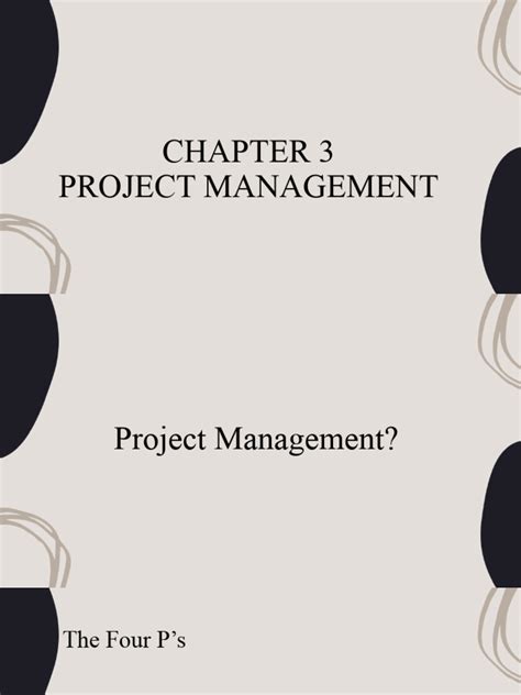 Csc577 Chapter 3 Project Management Pdf Risk Risk Management