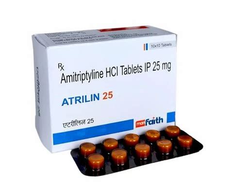 Atrilin 25 Amitriptyline Hcl Tab 25 Mg Mediday 10 10 At ₹ 280 Stripe In Panchkula