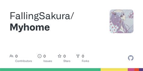 github fallingsakura myhome