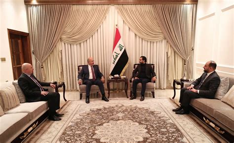 الحلبوسي وصالح يؤكدان أهمية استكمال الاستحقاقات الدستورية