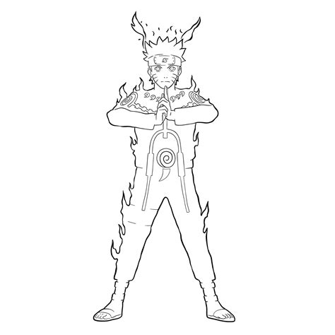 Naruto Nine Tailed Fox Mode