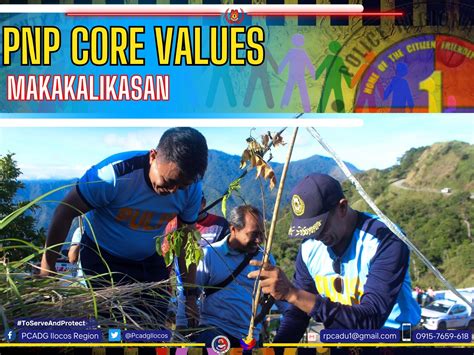 Look I Strengthening Pnp Core Values Pcadg Ilocos Region